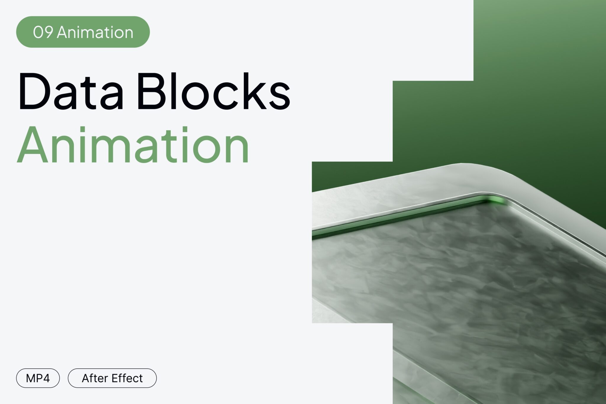Data Blocks 3D Branding Animation - Tridimensi
