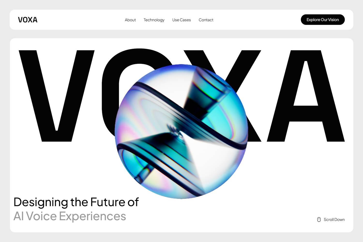 AI Voice Animation for Modern Brand & UI Design - Tridimensi